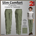 Second Life Marketplace - Slim Comfort Pants [2cute] Flax Smoke